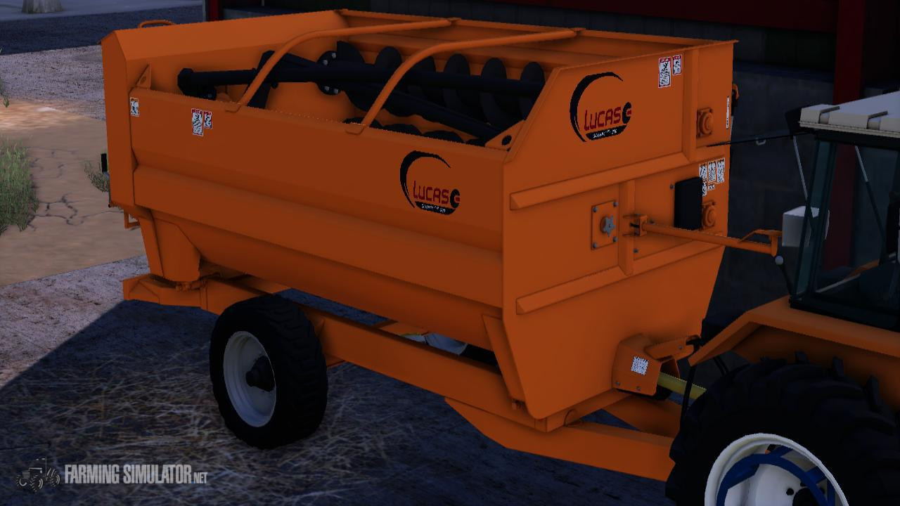 Lucas Qualimix 200 v 1.0 - FS19 Trailers