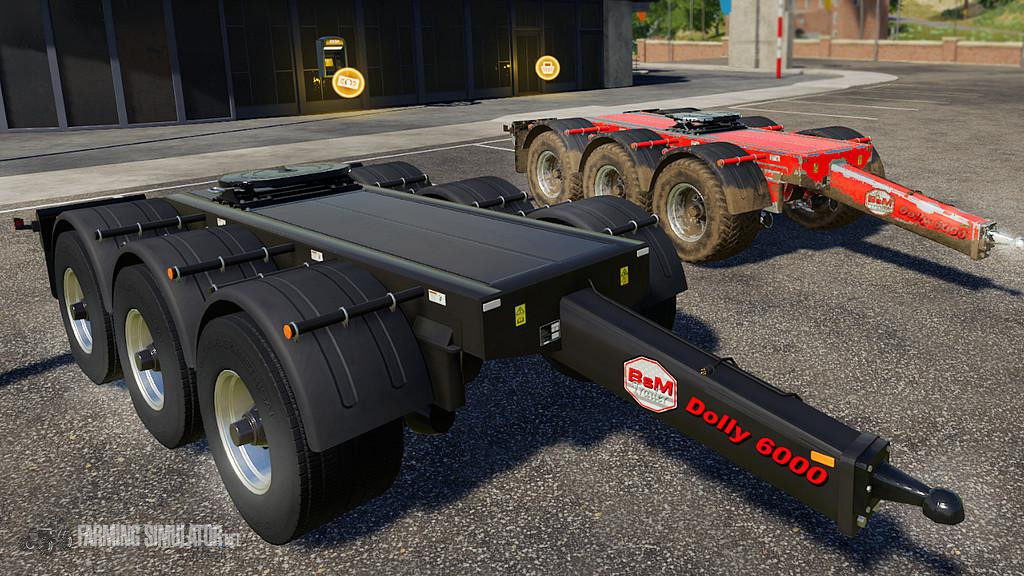 Semi-Dolly 6000 v 1.0 - FS19 Trailers