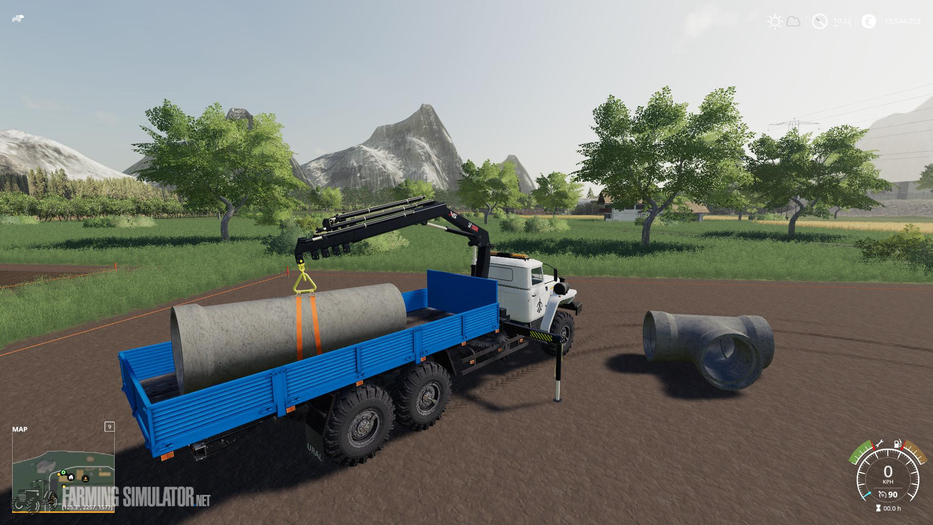 Dynamic Concrete Pipes Pack v 1.1 - FS19 Implements & Tools