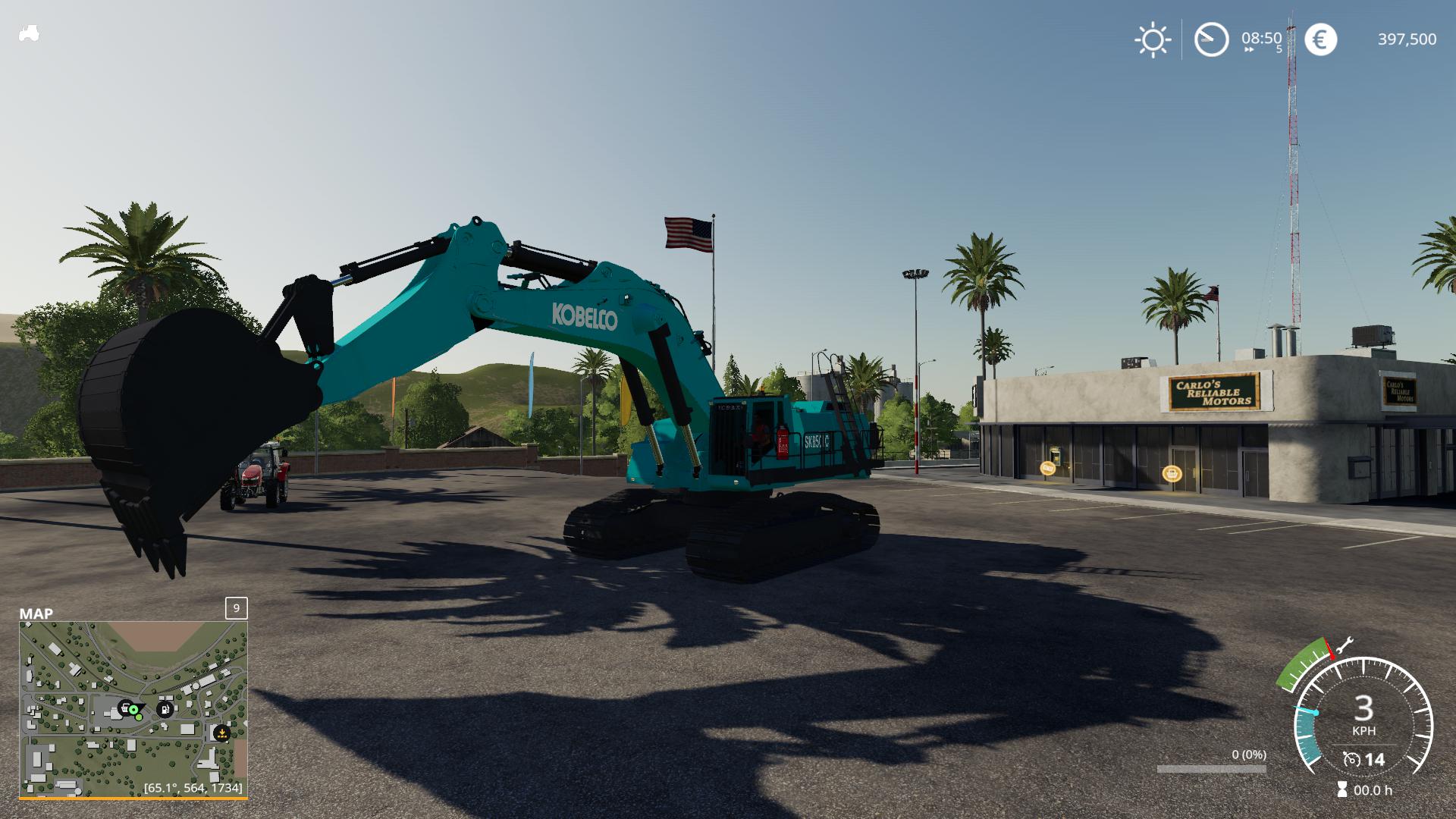 FS19 KOBELCO SK850LC v 1.0 - FarmingSimulator.NET