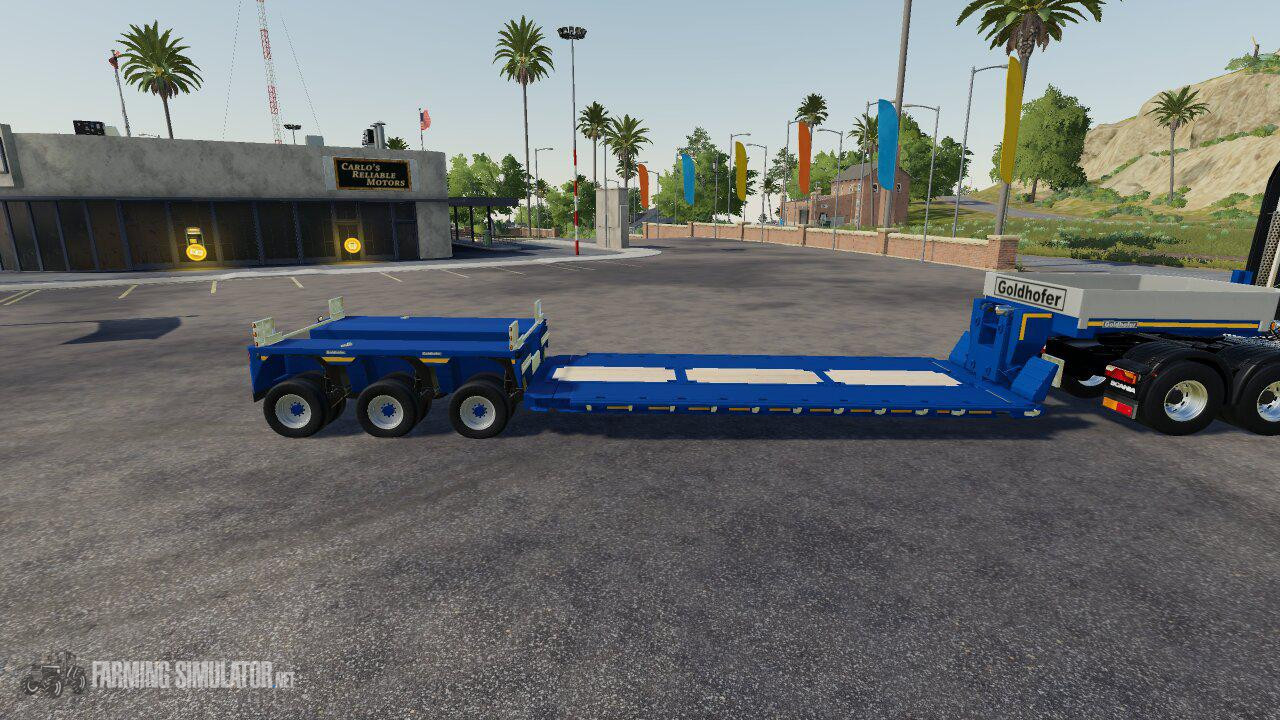 Goldhofer MPA-V 3-Axles v 1.0 - FS19 Trailers