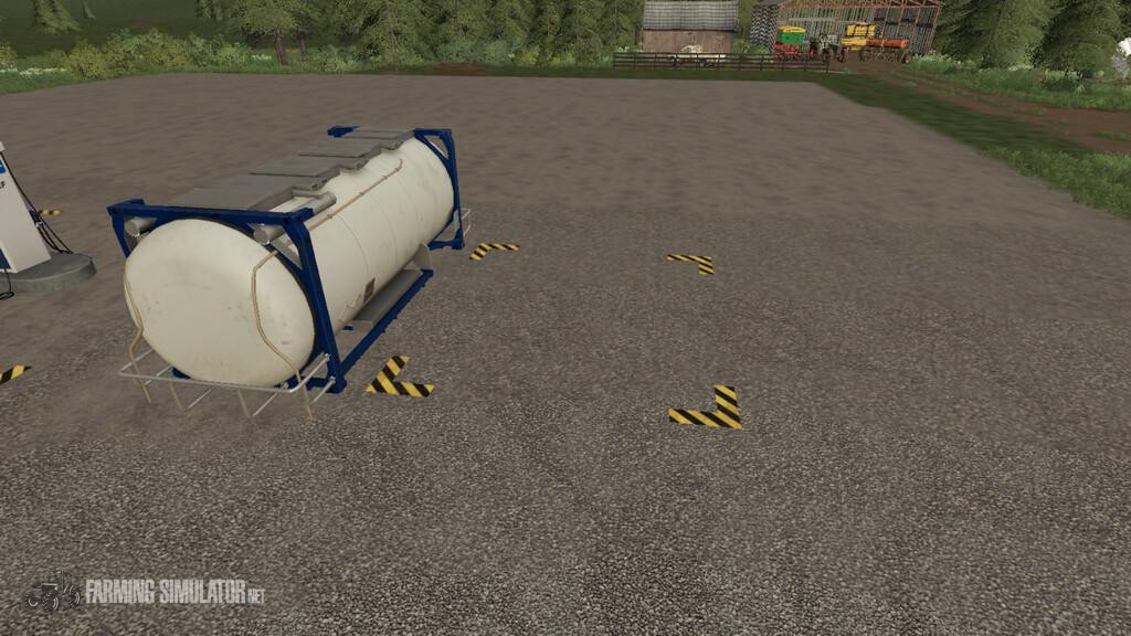 Small Liquid Tank v 1.0 - FS19 Objects