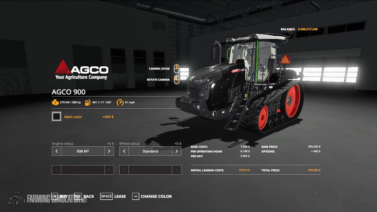 Agco MT Series v 1.0 - FS19 Tractors