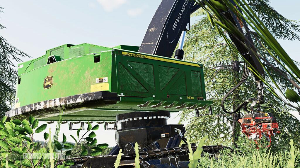 John Deere 959MH Tracked Harvester v 2.0 - FS19 Tractors