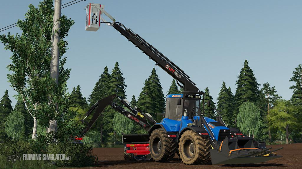Huddig 1260E v 2.0 - FS19 Implements & Tools