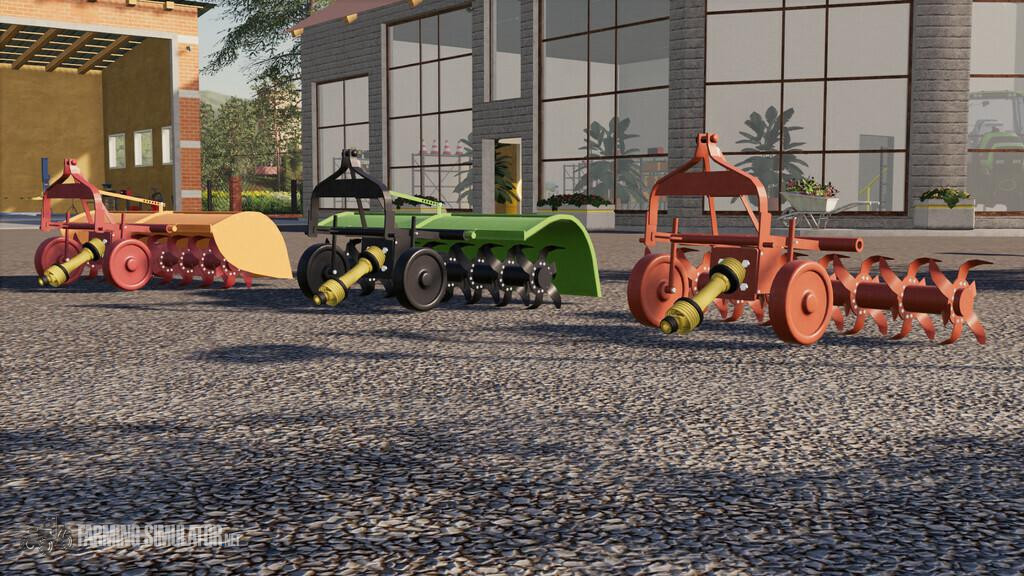 Mechanical Harrow v 1.1 - FS19 Implements & Tools