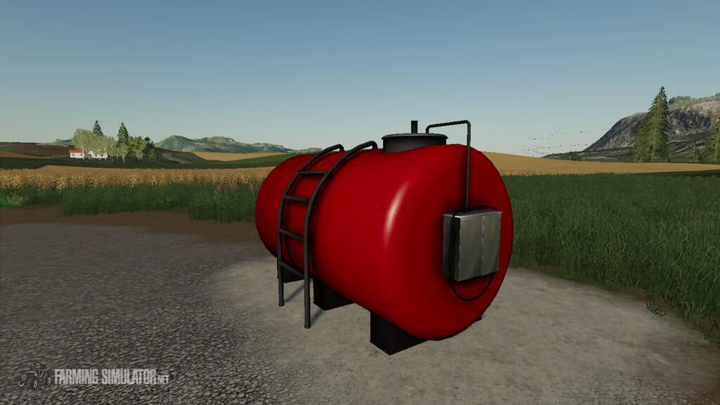 Placeable Fuel Tank v 1.0 - FS19 Objects