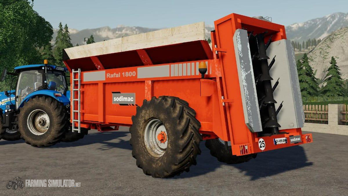 Sodimac Rafal 1800 v 1.0 - FS19 Trailers