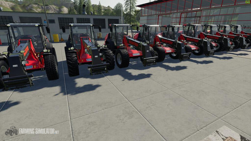 Telehandler Pack v 1.0 - FS19 Forklifts & Excavators
