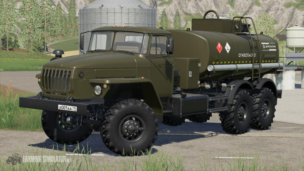 URAL 4320-60 ACV/ATZ v 1.0 - FS19 Trucks URAL 4320-60 ACV/ATZ v 1.0 - FS19 Trucks