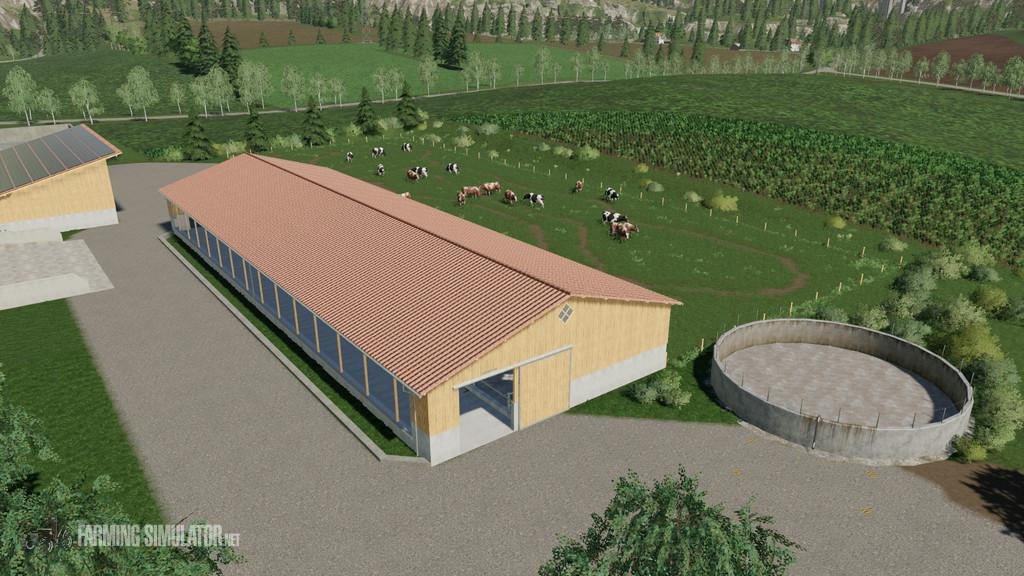 Farm Buildings Pack v 1.2 - FS19 Objects