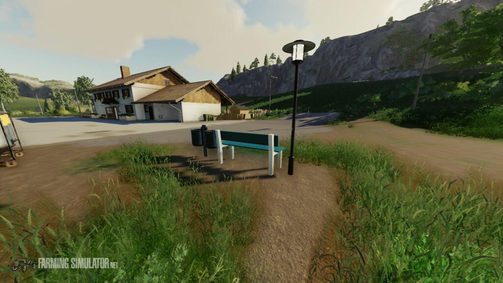 Park Bench v 1.0 - FS19 Objects