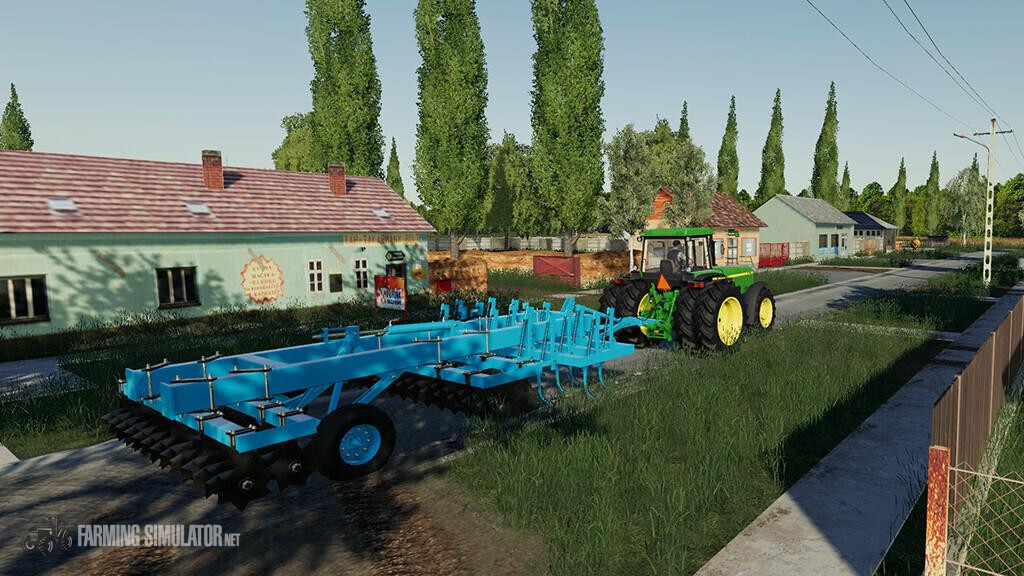 M402 Disc Harrow v 1.2 - FS19 Implements & Tools