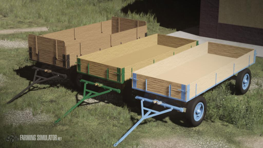 Old Wooden Trailer v 1.0 - FS19 Trailers