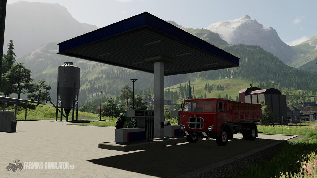 Gas Station v 1.0 - FS19 Objects