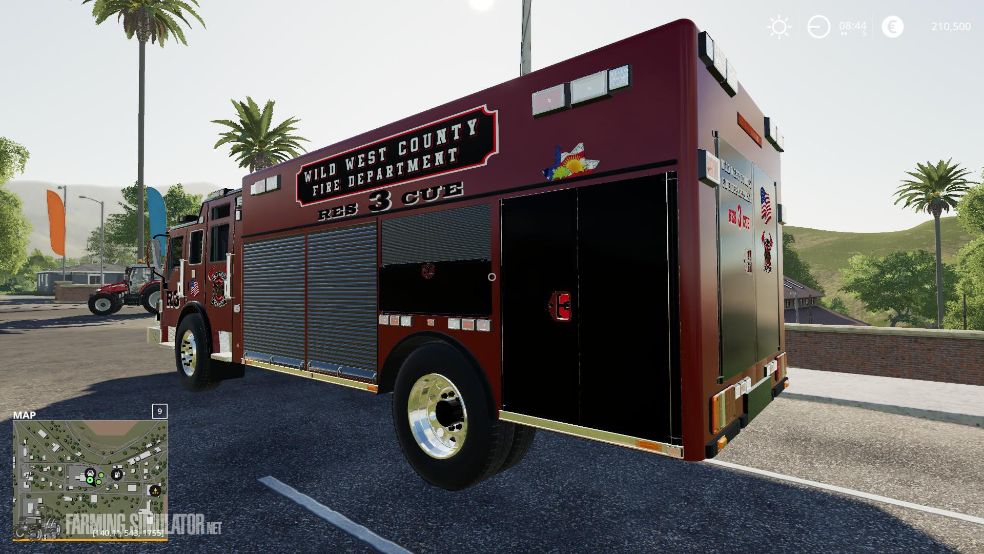 Pierce Velocity Single Axle Rescue v 2.0 - FS19 Trucks