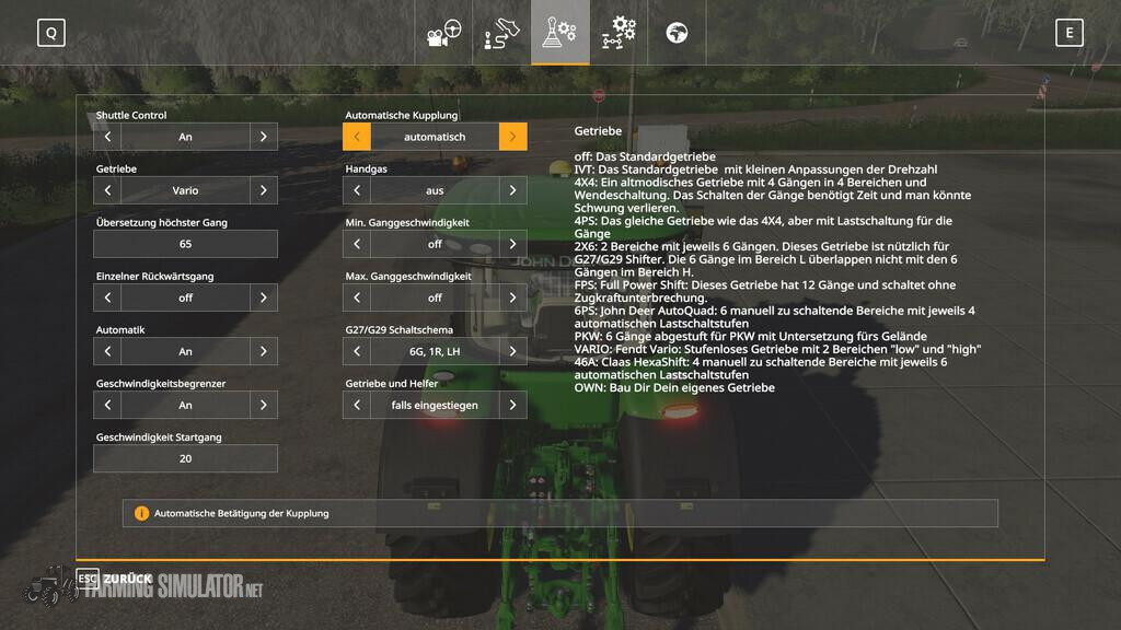 Vehicle Control Addon v 1.1.1.0 - FS19 Other