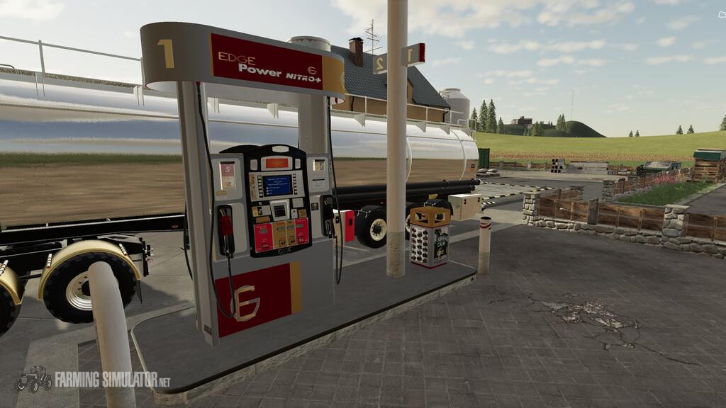 Gas Station Mod v 1.0 - FS19 Objects