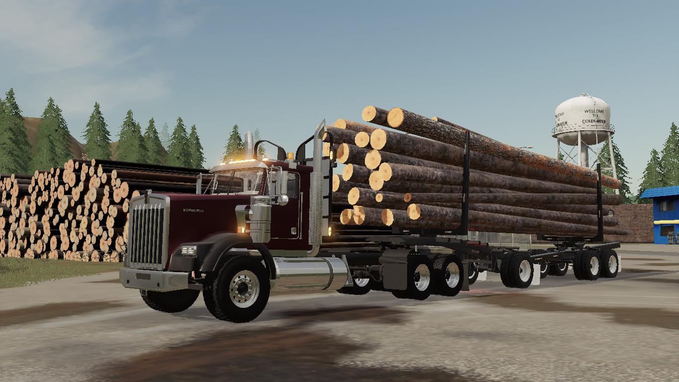 Kenworth T800H Tandem 1.0 - FS19 Trucks