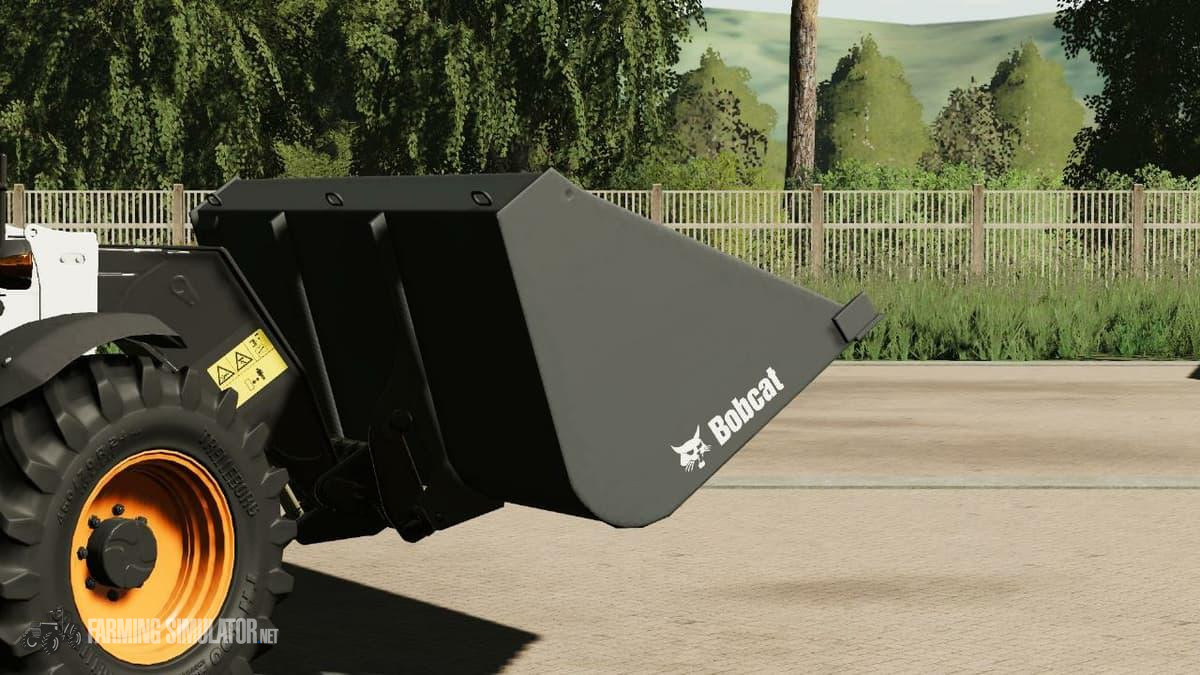 Bobcat Telehandler Bucket v 1.0 - FS19 Implements & Tools
