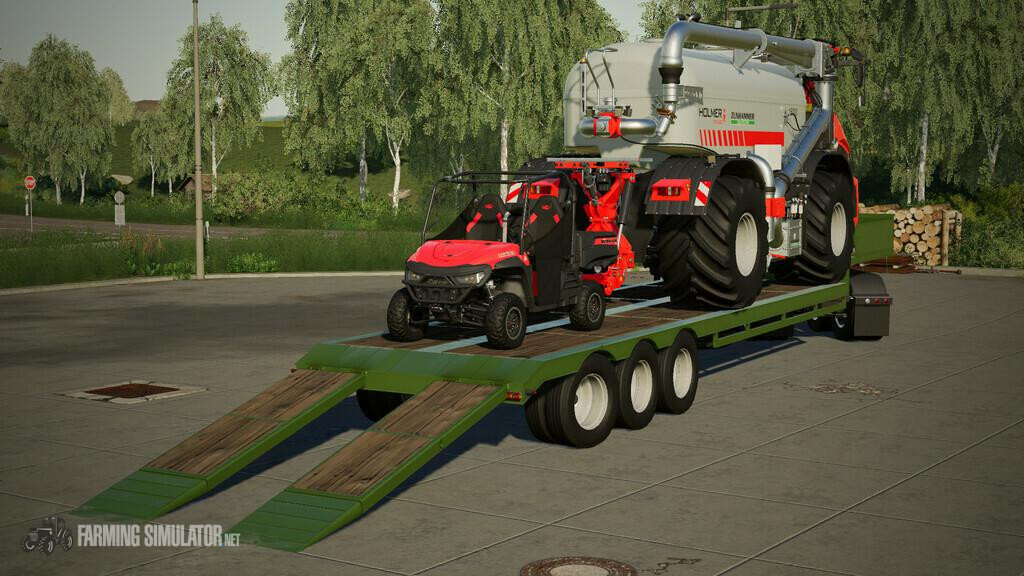 Lizard Low Loader v 1.0.1.0 - FS19 Trailers
