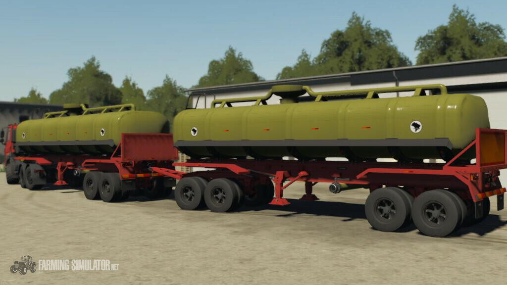 Lizard Tank 40 v 1.2 - FS19 Trailers
