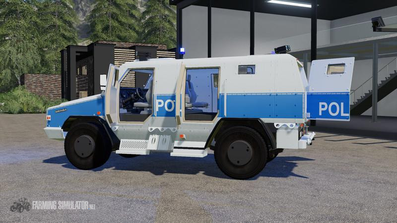 MAN Survivor R German Police v 1.2 - FS19 Vehicles