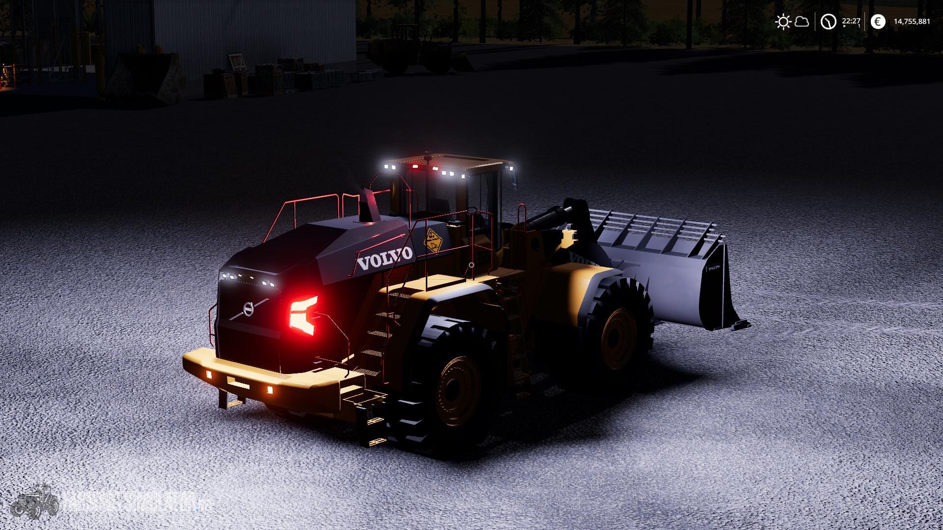 Volvo L-350H Mining Loader v 1.0 - FS19 Forklifts & Excavators