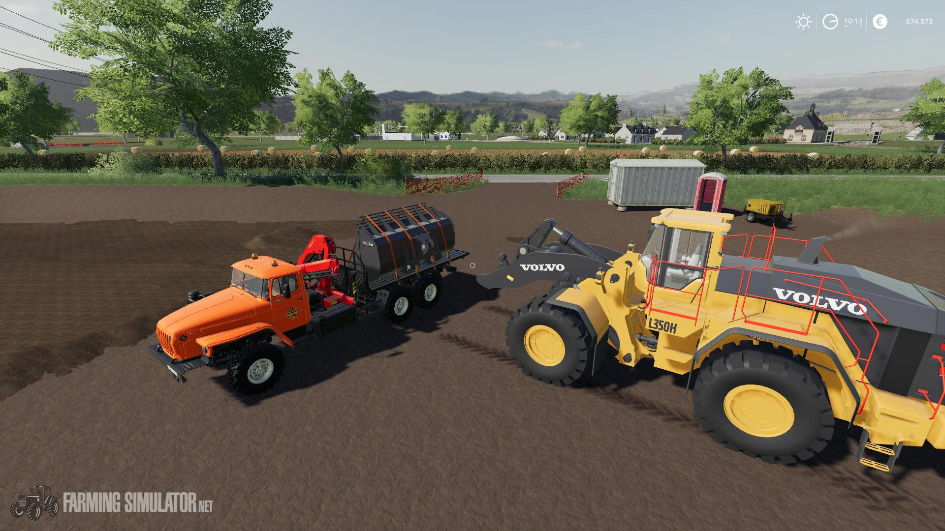 Volvo L-350H Mining Loader v 1.0 - FS19 Forklifts & Excavators