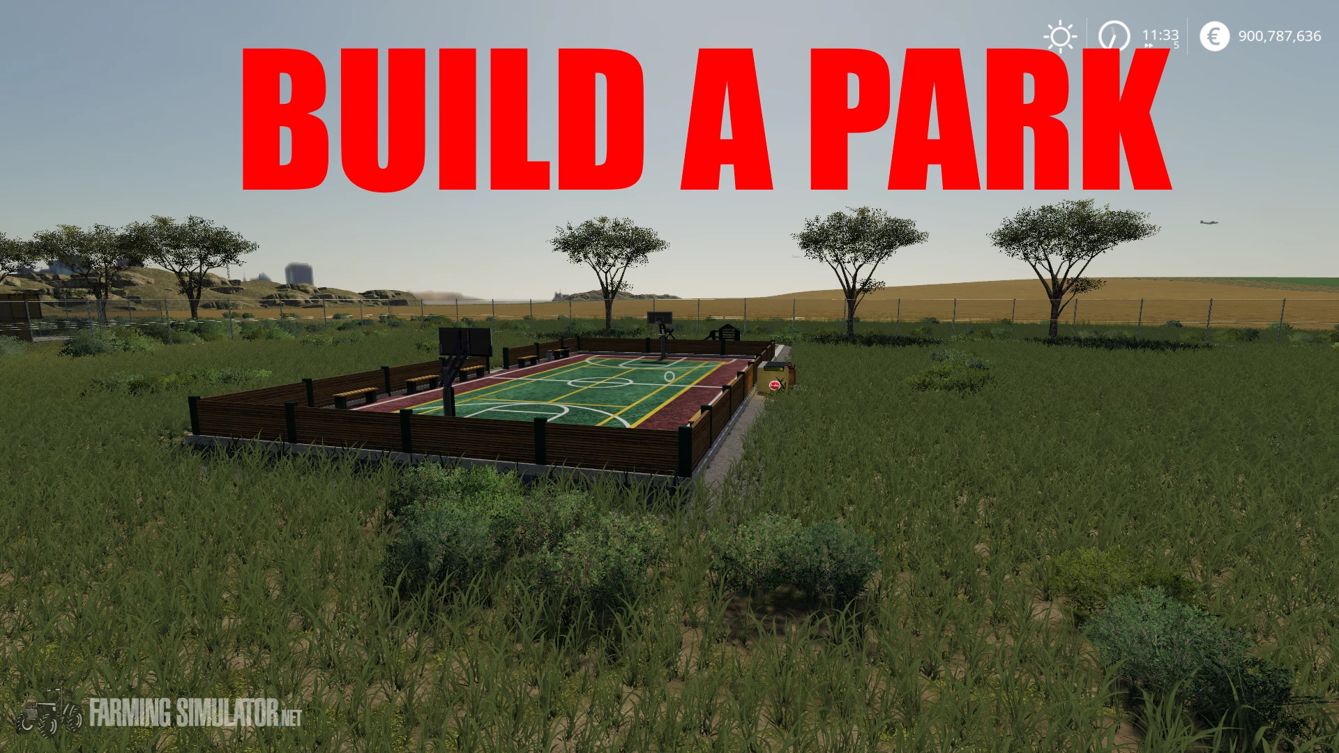 BUILD A PARK v 1.0 - FS19 Objects