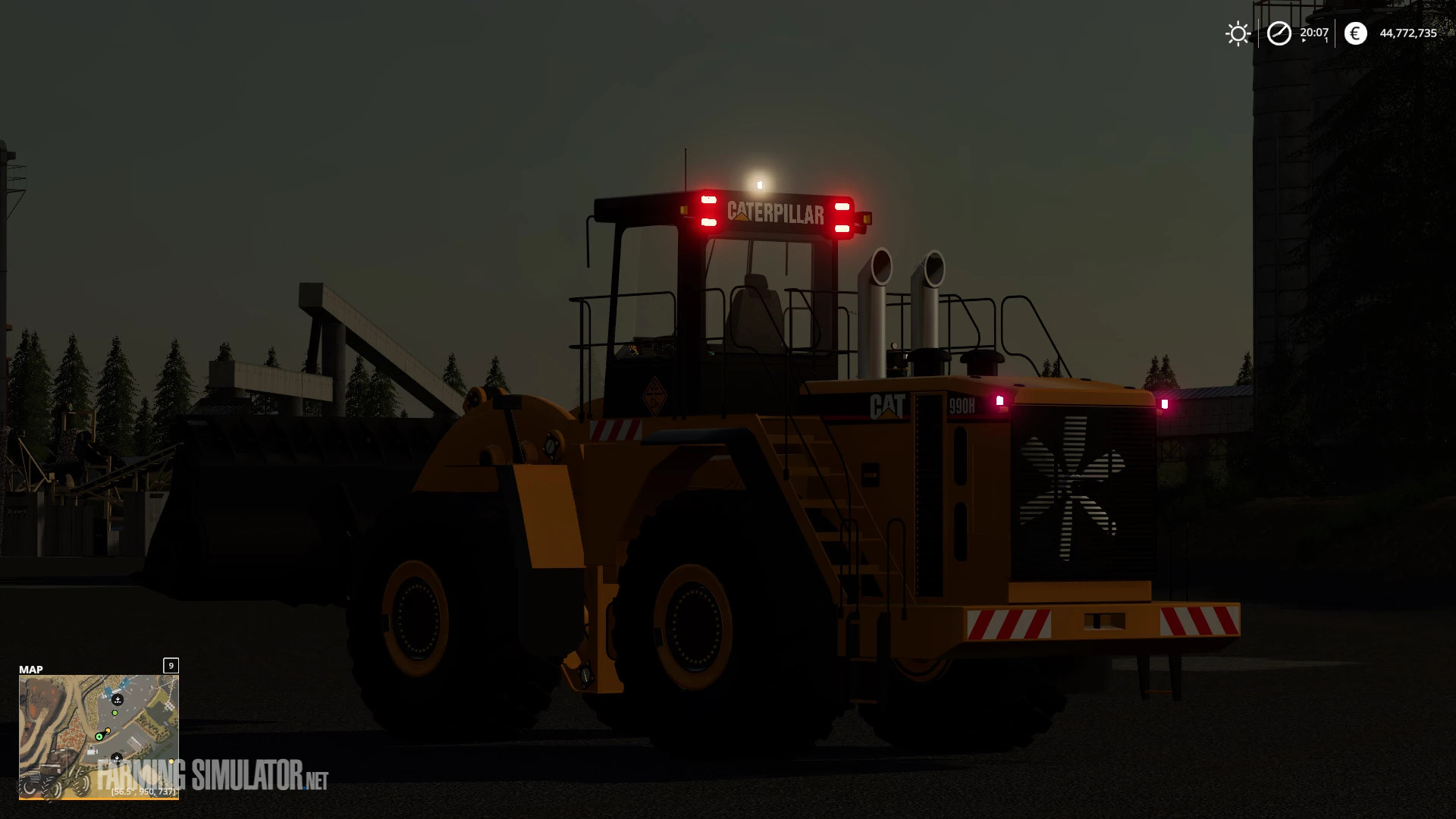CAT 990H Mining Loader v 1.0 - FS19 Implements & Tools