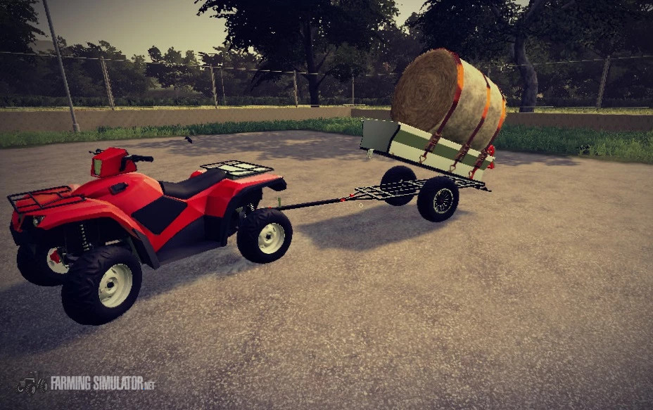 ATV Trailer v 1.4 - FS19 Trailers