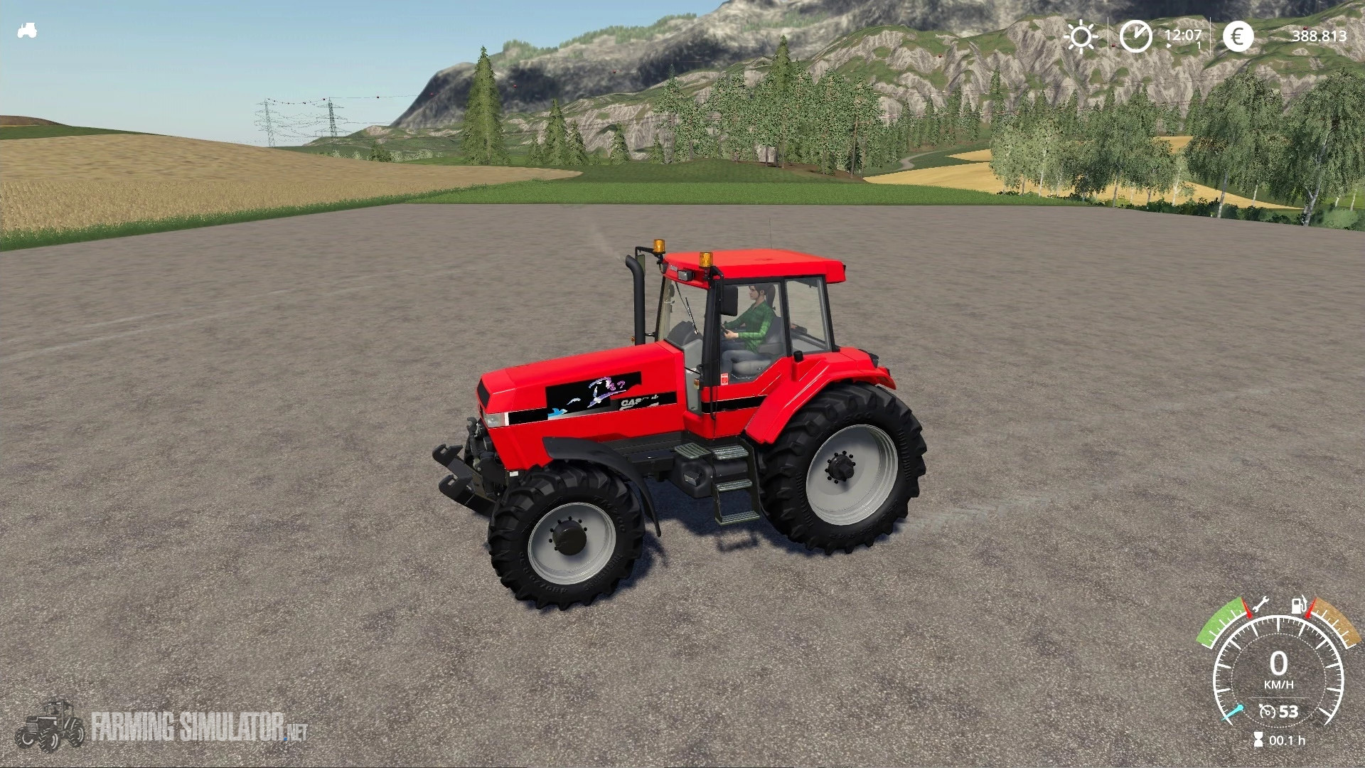 Case 7200 Pro Series Used v 1.0 - FS19 Tractors