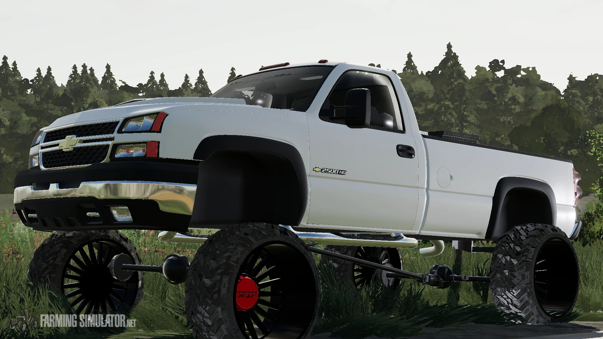 EXP19 06 Chevy 2500HD Slammed v 1.0 - Farming Simulator Mods