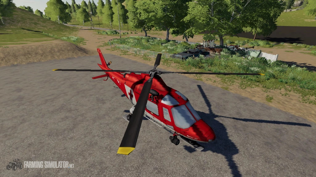 Rescue Chopper v 1.1 - FS19 Vehicles
