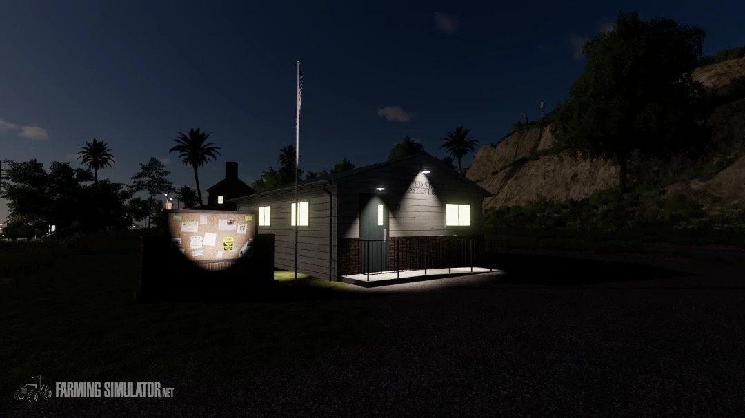 A-OK Placable Post Office v 1.0 - FS19 Objects