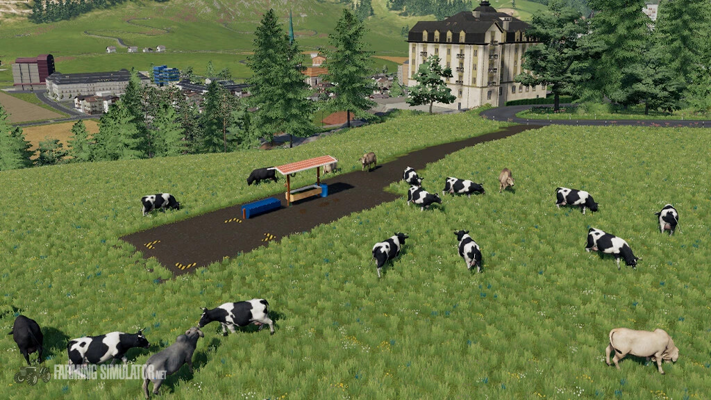 Brazilian Open Cow Pasture v 1.0 - FS19 Objects
