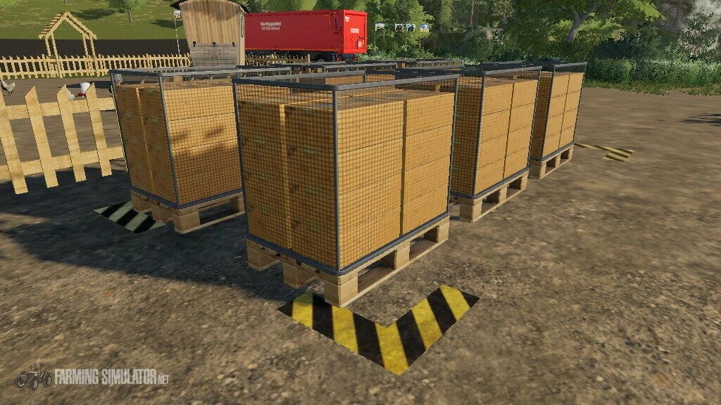 Goldcrest Valley Chicken Pen v 1.6 - FS19 Objects