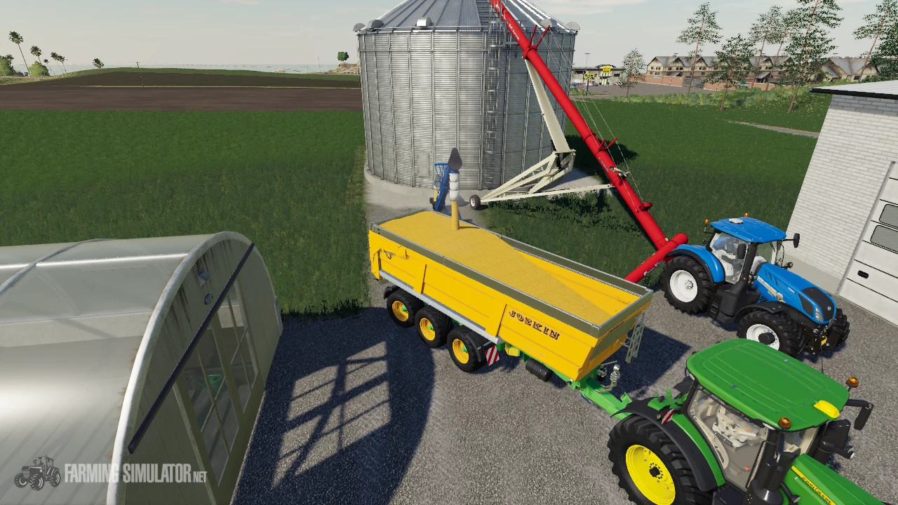 GSI Placeable Grain Bin v 1.1 - FS19 Objects