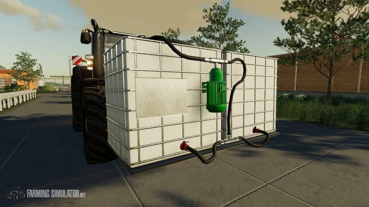 Water / milk tank v 1.0 - FS19 Implements & Tools