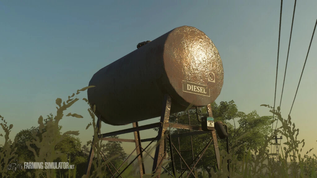 Lizard Diesel Tank 2000 v 1.2 - FS19 Objects