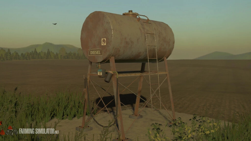 Lizard Diesel Tank 2000 v 1.2 - FS19 Objects