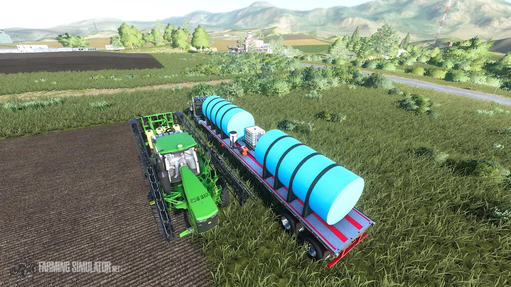 Lodeking Sprayer Support And Deck v 1.0 - FS19 Trailers