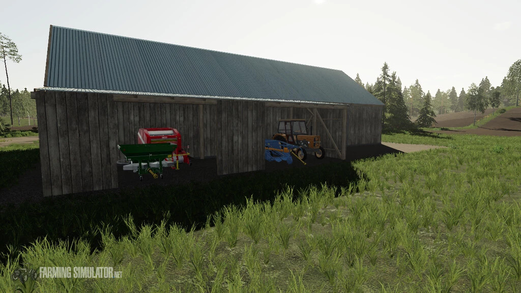 Old Storage Building v 1.0 - FS19 Objects