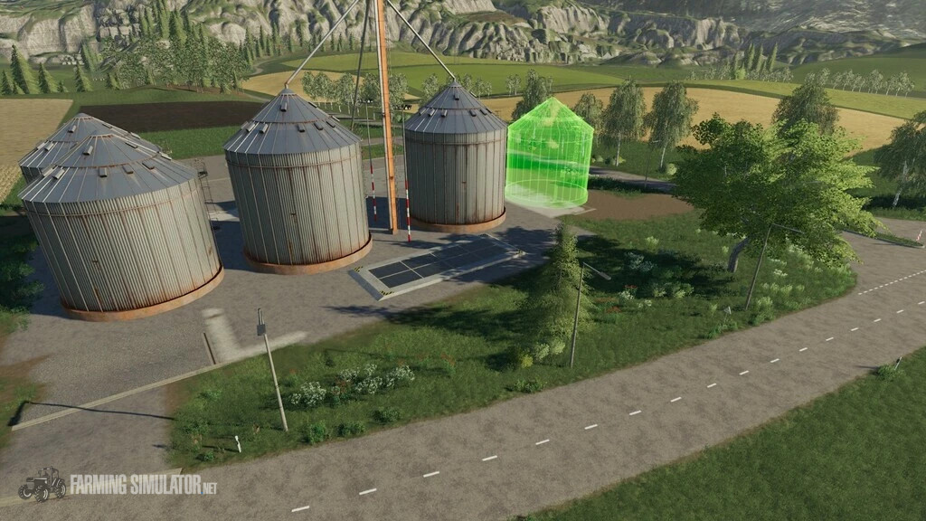 Placeable Farm Silo v 2.5 - FS19 Objects