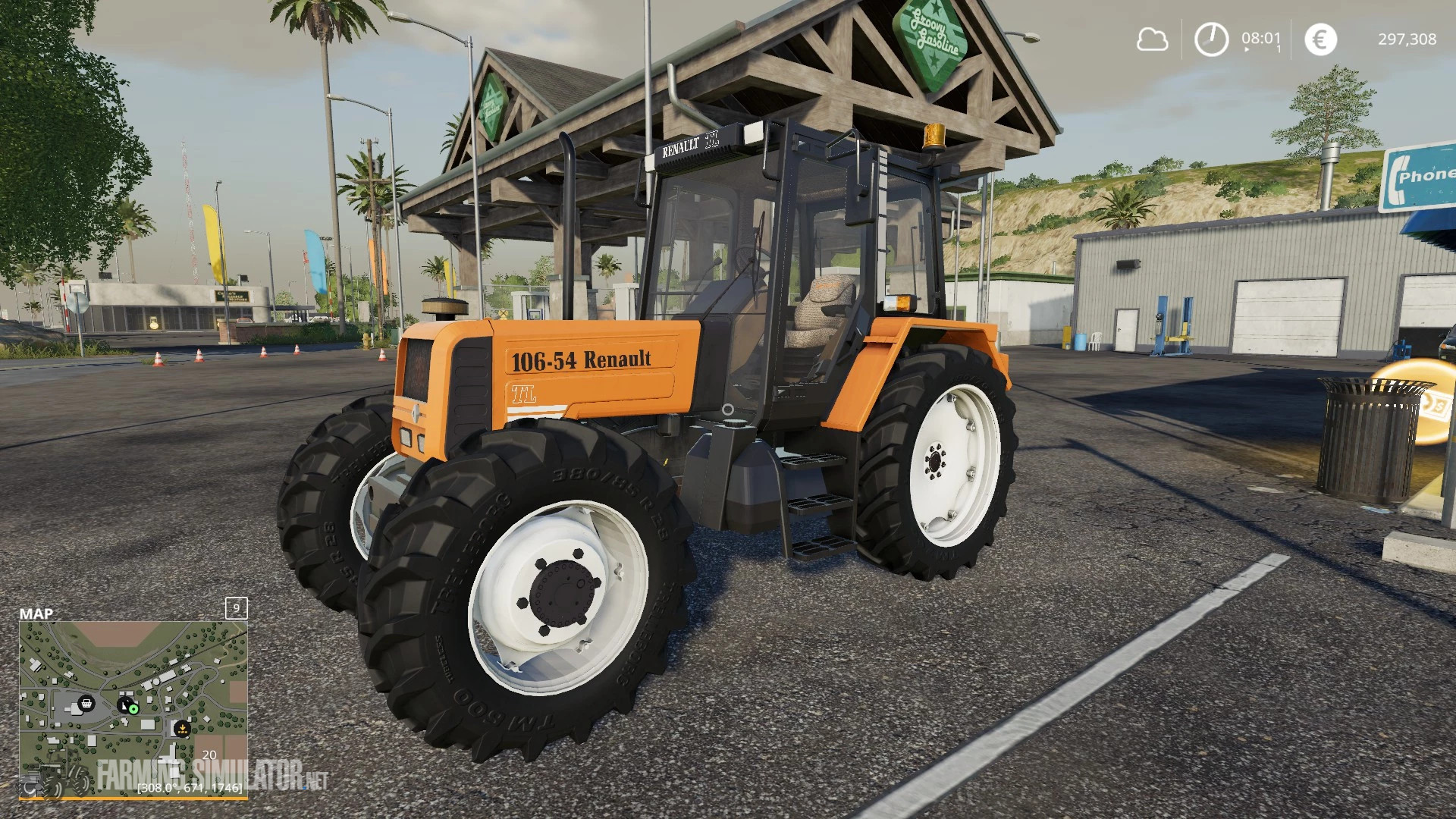 Renault 106.54 v 1.0 - FS19 Tractors