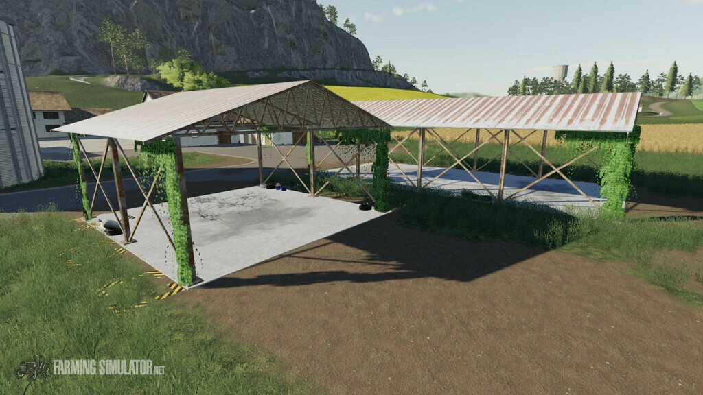 Sheds With Modification Function v 1.0.1 - FS19 Objects