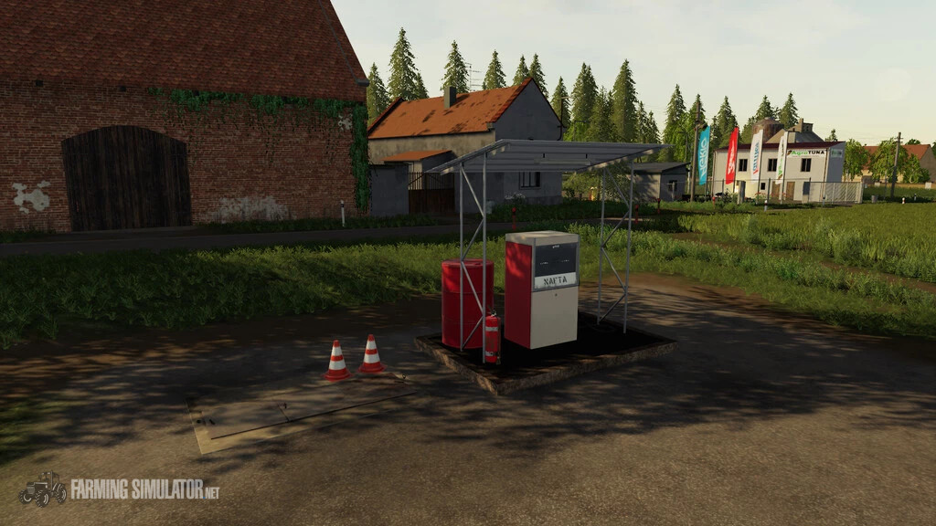 Small Gas Station v 1.0.1 - FS19 Objects
