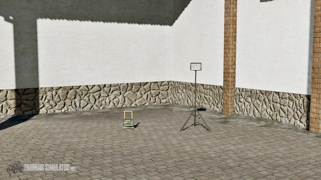 Halogen Spotlights v 1.0 - FS19 Objects