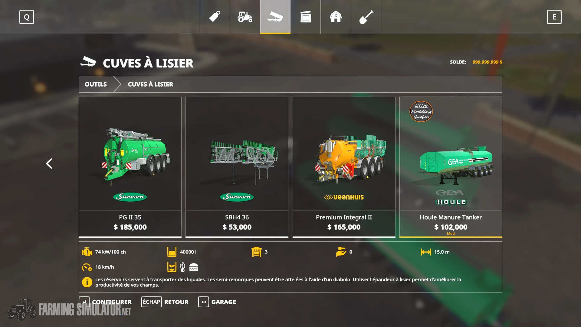 Houle Tanker v 1.0 - FS19 Trailers
